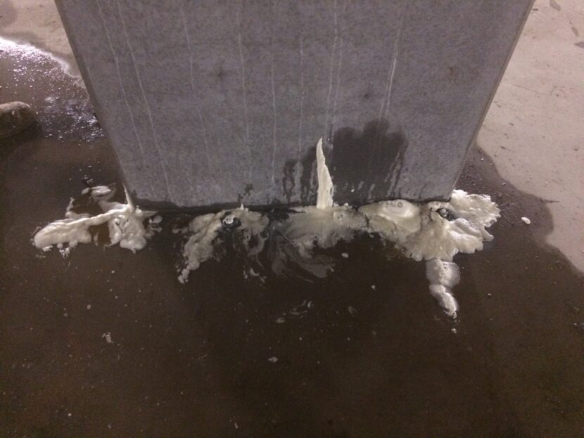 Concrete Crack Injection - Column - REMEDIAL CRETE WORK SOLUTIONS